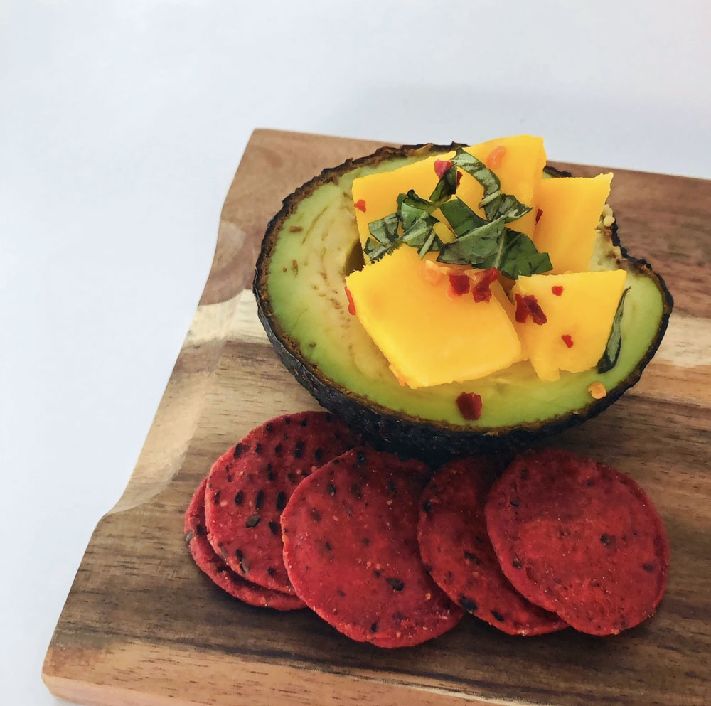 Spicy Mango-Avo Bites - Ashley Hawk RD