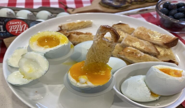 True Blue Egg Recipes from Vital Farms - Ashley Hawk RD
